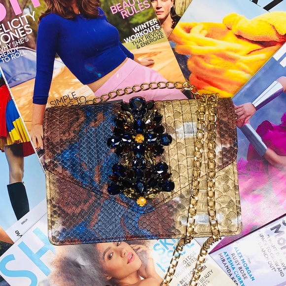 Sondra Roberts | Bags | Be Dazzled Embezzlement Bag By Sandra Roberts ...
